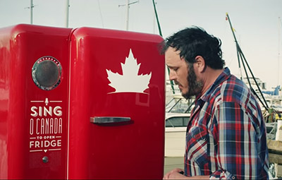 Beer fridge opens for patriotic Canadians - Cooling Post