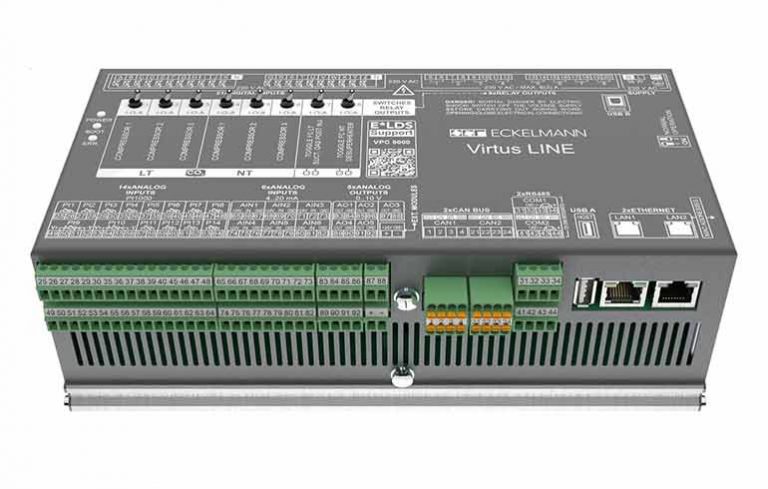 HVAC: Compact CO2 compressor pack controller